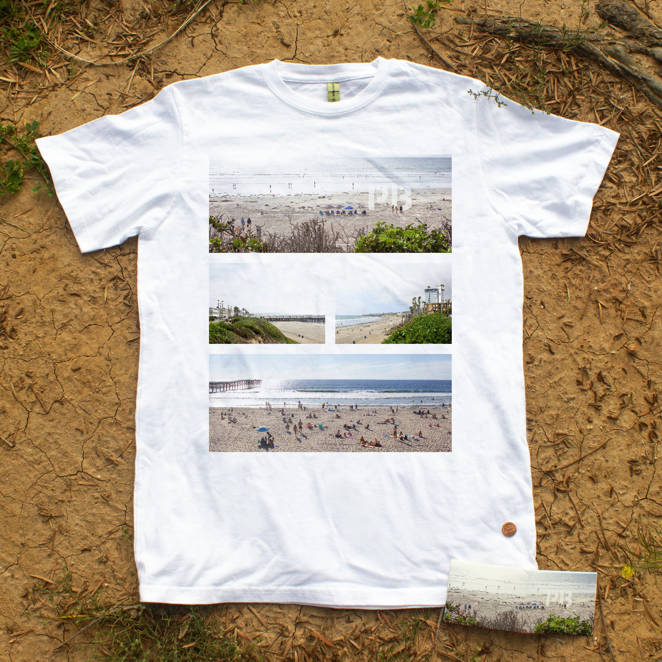 The California Beaches collection of premium cotton t-shirts – Cloutier ...